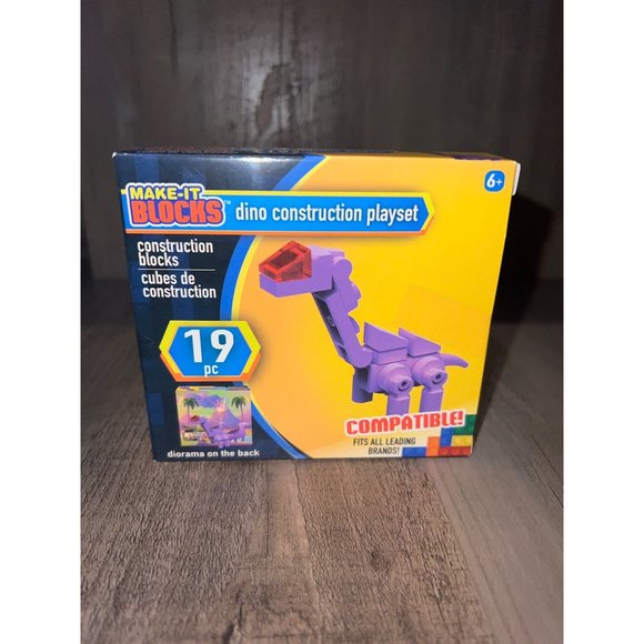 Toys | Makeit Blocks 19 Pc Dino Construction Playset | Poshmark